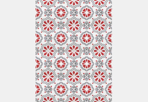 Carrelage imitation carreaux de ciment sol, mur, crédence, salle d'eau